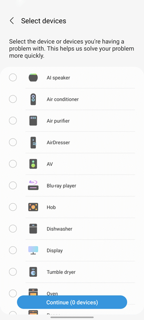Raising a SmartThings App Error Report | Samsung Australia