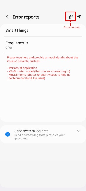Raising a SmartThings App Error Report | Samsung Australia