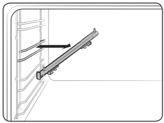 How to detach the side racks on a Samsung Oven | Samsung Australia