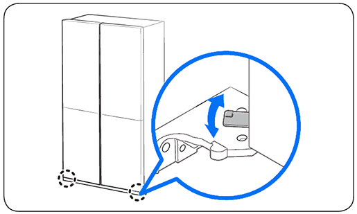 How to Level the Refrigerator? | Samsung Australia