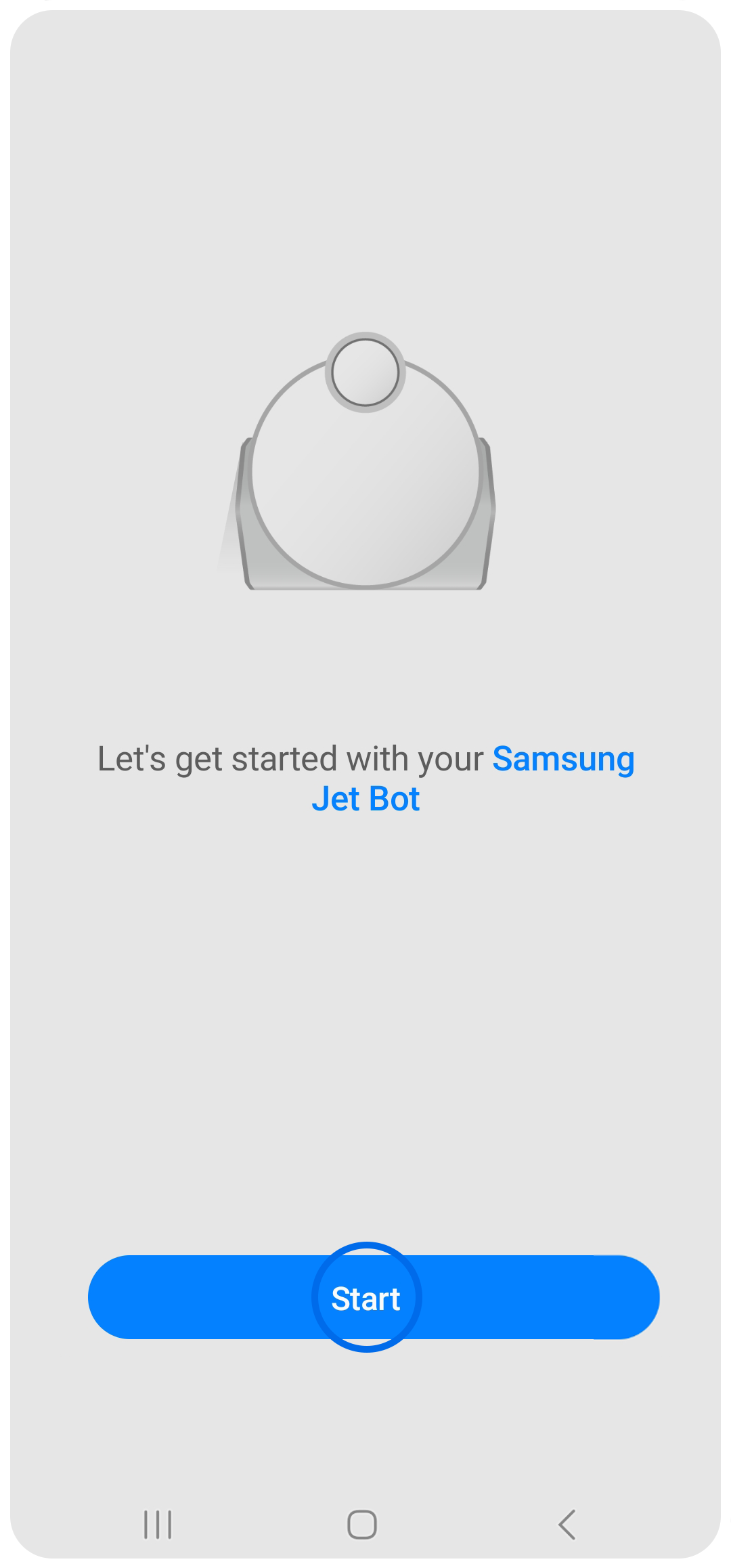 Connect The BESPOKE Jet Bot To SmartThings | Samsung Australia