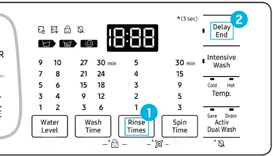 Deactivating Demo Mode on Samsung Washing Machine | Samsung Australia