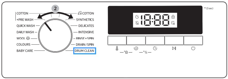 Cleaning the Door and Drum of your Samsung Washing Machine | Samsung ...