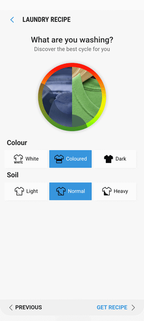 Create a Laundry Recipe | Samsung Australia