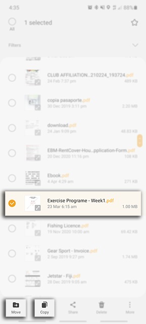 Creating New Folders in the My Files app | Samsung Australia