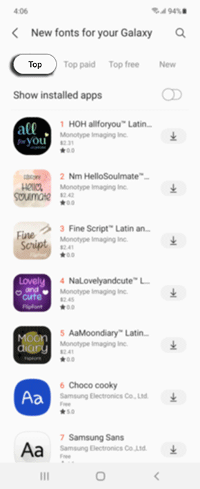 Download Different Font on my Samsung Phone | Samsung Australia