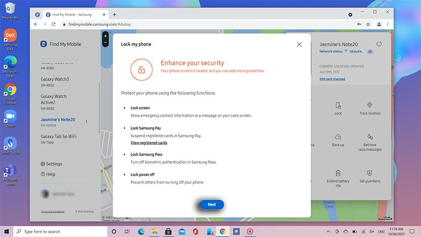 Using Find My Mobile on my Samsung Device | Samsung Australia