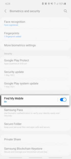 Using Find My Mobile on my Samsung Device | Samsung Australia