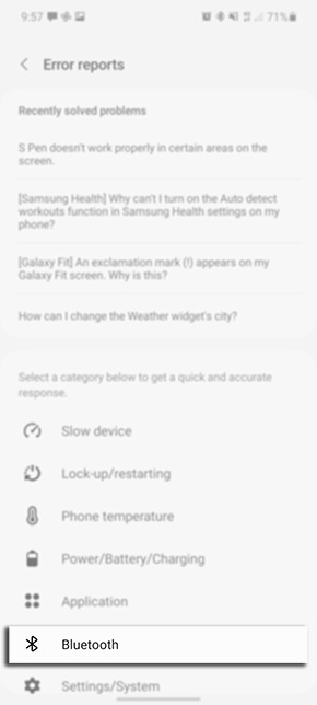 Raising an Error Report via Samsung Members app | Samsung Australia