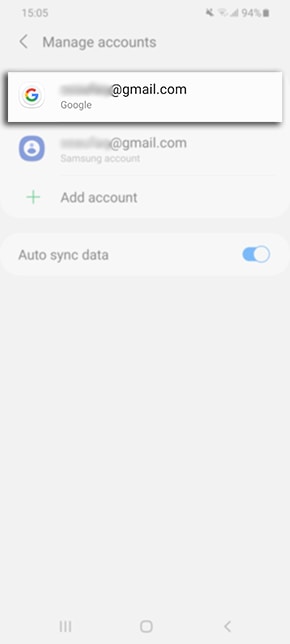 How do I remove an existing Google Account on my Samsung device ...