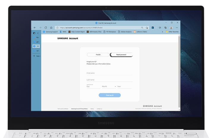 Resetting my Samsung Account Password | Samsung Australia