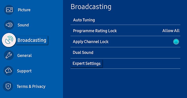 Accessing Freeview HbbTV and On Demand TV | Samsung Australia