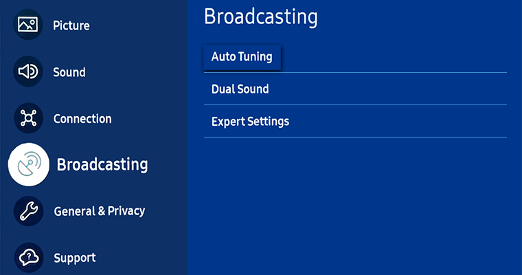 Add Free To Air Channels to a Samsung TV | Samsung Australia