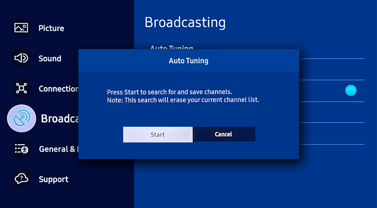 Add Free To Air Channels to a Samsung TV | Samsung Australia