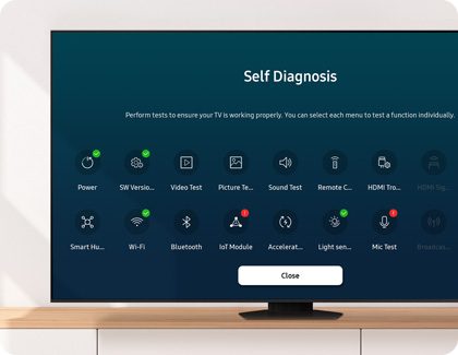 Self Diagnosis Options on your Samsung TV and Smart Monitor | Samsung ...