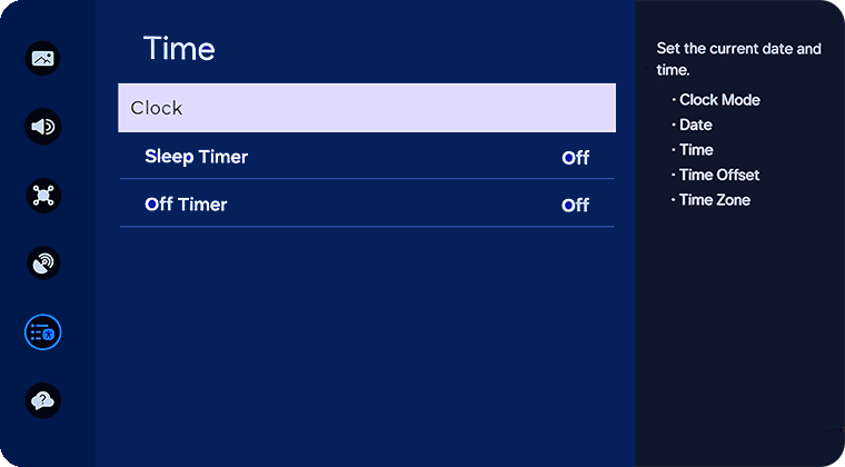 Setting the Clock on your Samsung TV | Samsung Australia