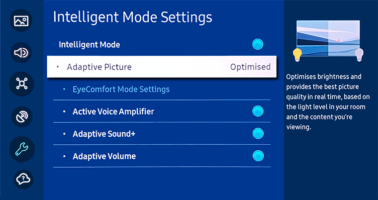 Using EyeComfort Mode on your Samsung TV | Samsung Australia