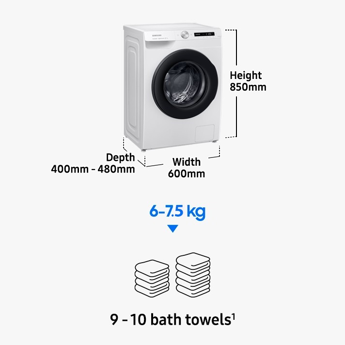 What size washing machine do I need? | Samsung Australia