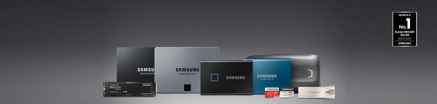 Memory & Storage - Solid State Drives, Memory Cards, etc. | Samsung ...