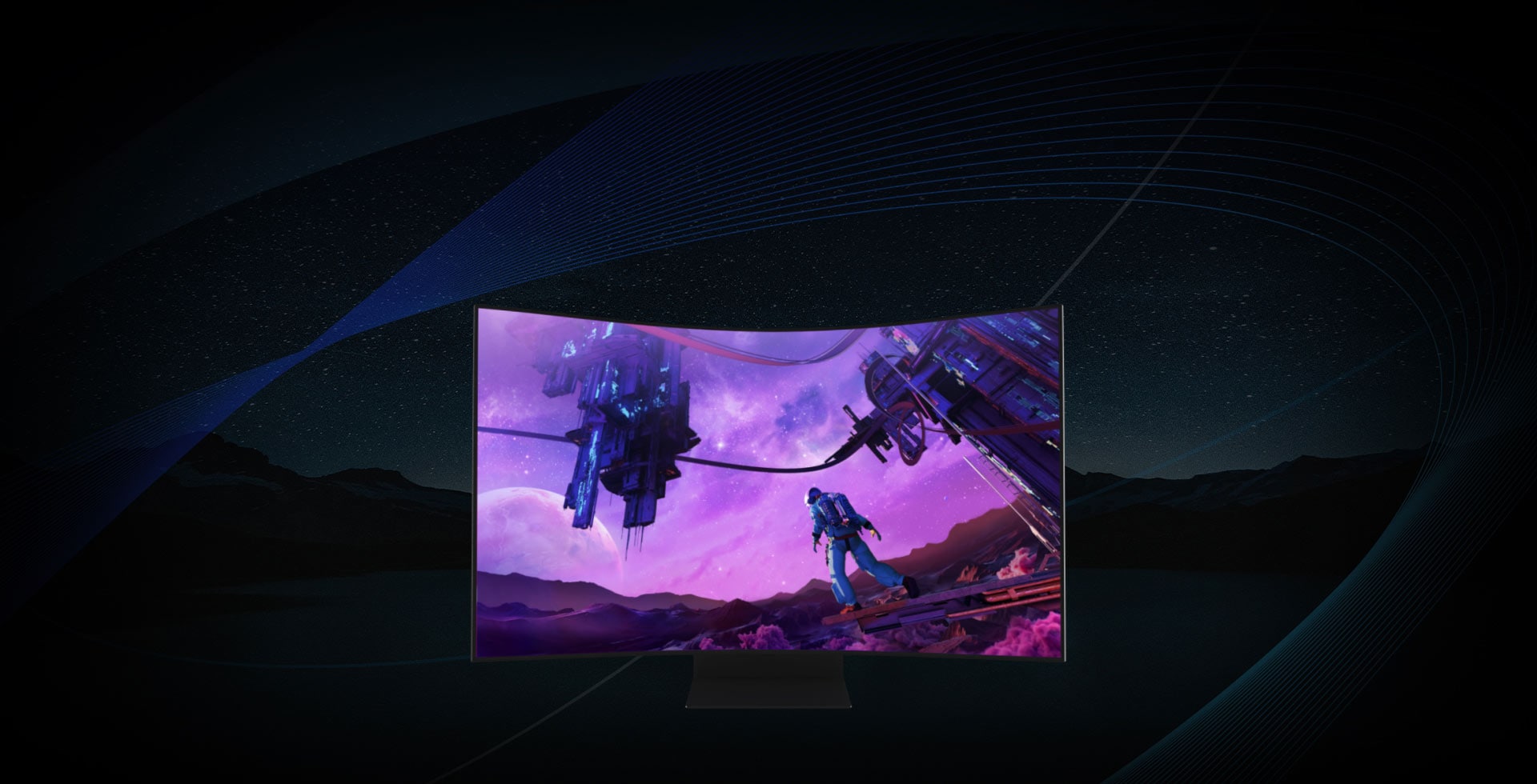 Odyssey Ark | 55-inch Curved Gaming Monitor | Samsung Australia