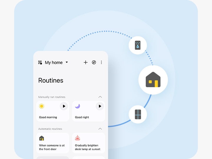 Smarter home with Samsung SmartThings App | Samsung Australia