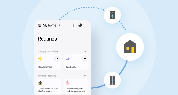 Smarter home with Samsung SmartThings App | Samsung Australia