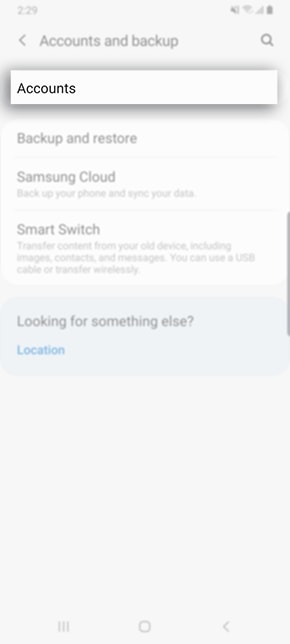 How do I remove an existing Google Account on my Samsung device ...