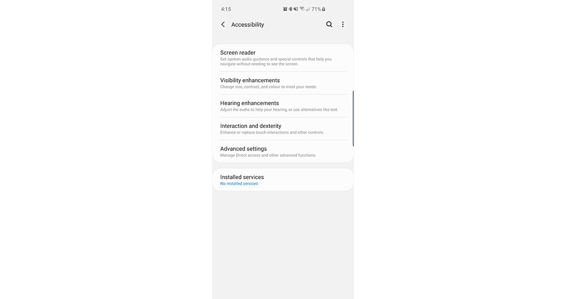 What do the Accessibility features provide on my Samsung Phone ... What do the Accessibility features provide on my Samsung Phone ...
