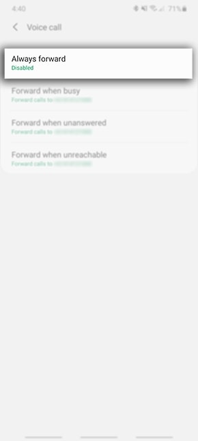 How do I enable Forward Calling on my Samsung Phone? | Samsung Australia
