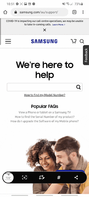 How do I screenshot on my Samsung Phone? | Samsung Australia