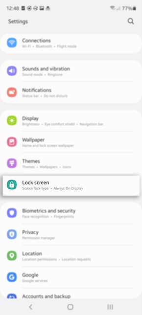 How to enable lock screen on my Samsung phone? | Samsung Gulf
