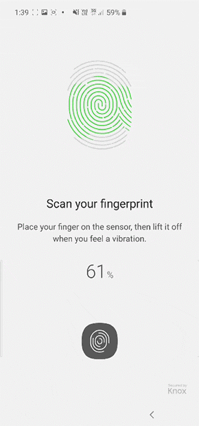 How to set up the Fingerprint scanner | Samsung Australia