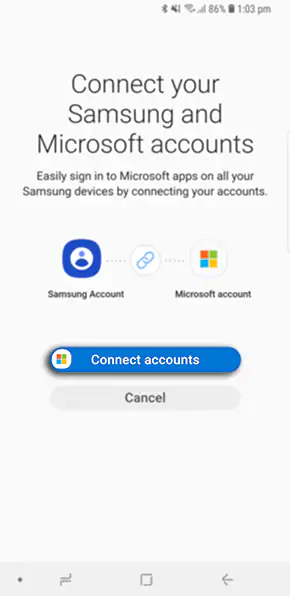 Linking my Samsung Account to OneDrive | Samsung India