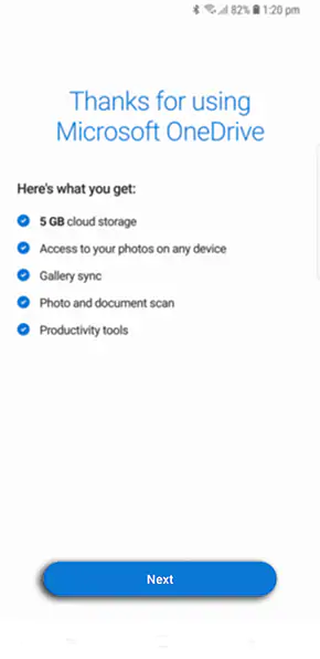 Linking my Samsung Account to OneDrive | Samsung India