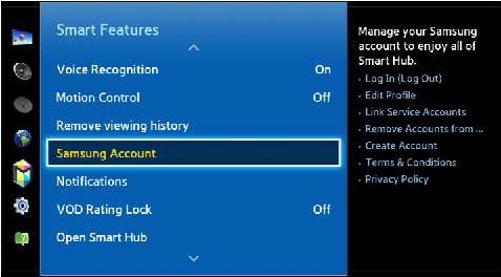 How do I create a Samsung Account on my Smart TV? | Samsung Australia