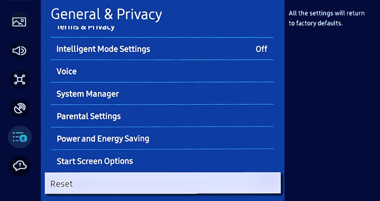 How to Reset a Samsung TV | Samsung Australia