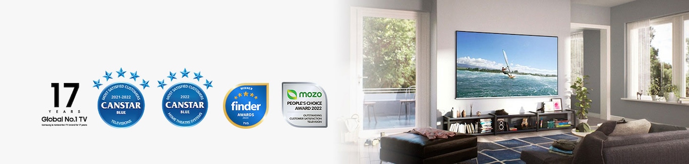 98 Inch TVs | Buy 4K & 8K TVs | Samsung Australia