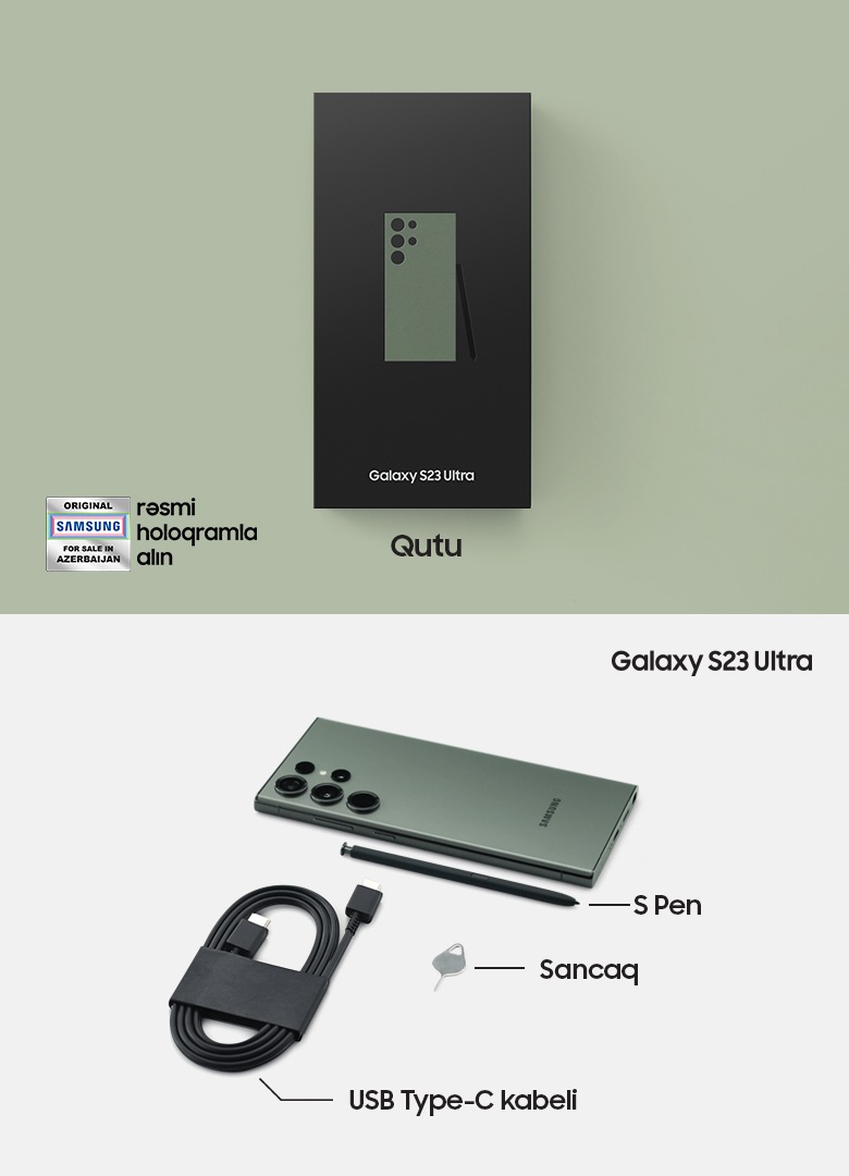 Yeni Galaxy S23 Ultra üçün İndi al | Samsung AZƏRBAYCAN