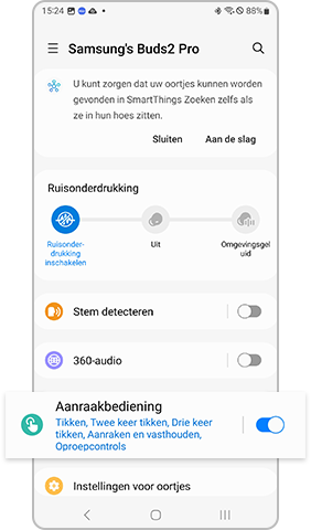 Hoe gebruik je de touchpads op de Samsung Galaxy Buds oortjes ...
