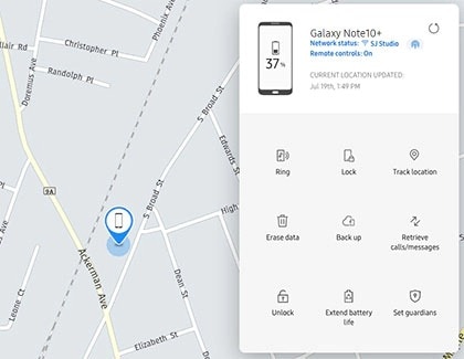 Comment localiser votre appareil Samsung Galaxy | Samsung Belgique