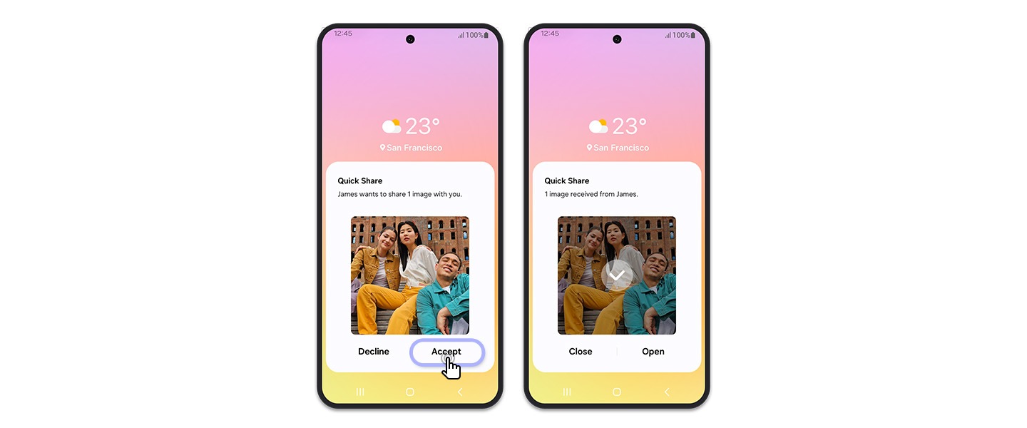 Quick Share | Aplicativos e serviços | Samsung BR