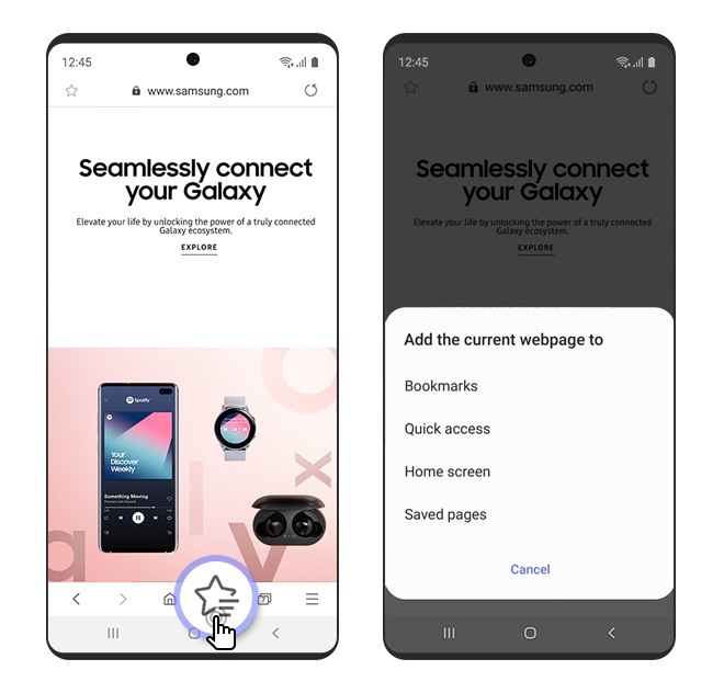 Samsung Internet | Aplicativos e Serviços | Samsung BR