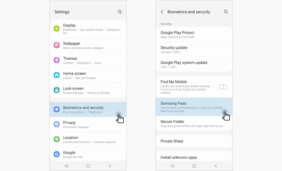 Samsung Pass | Aplicativos e Serviços | Samsung Brasil