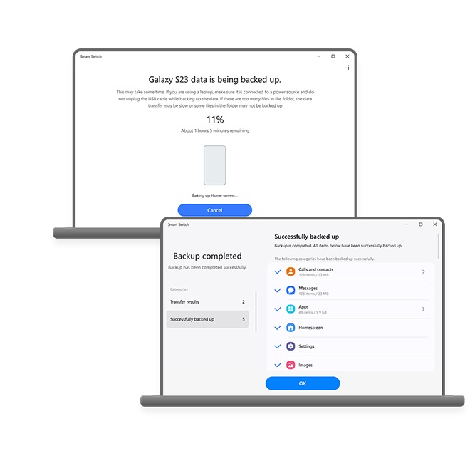Smart Switch | Aplicativos e serviços | Samsung Brasil