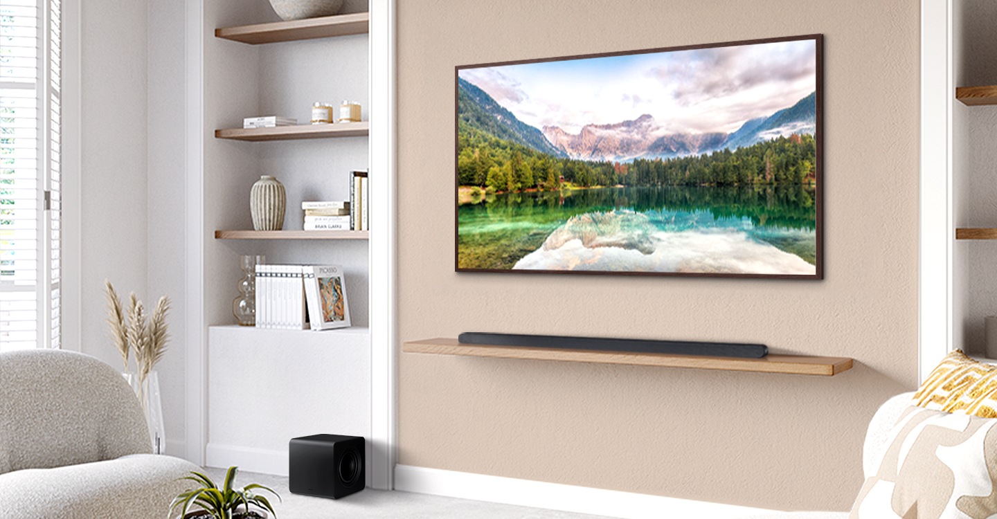 O que é uma soundbar? | Samsung Brasil