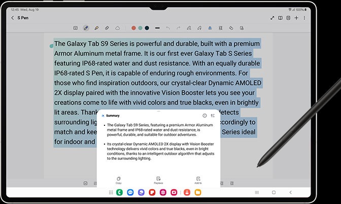 Galaxy Tab S9 com Capa Teclado (Wi-Fi) Graphite 256 GB | Samsung Brasil