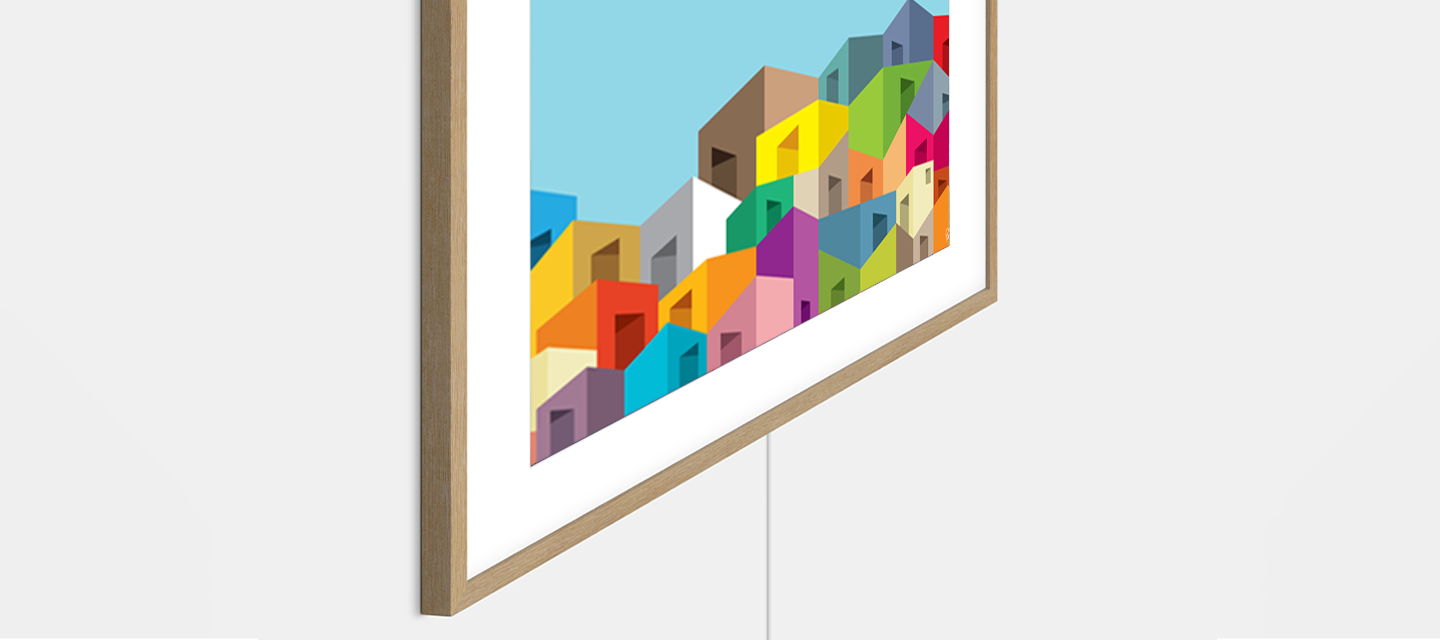 Design da The Frame – Reflete seu estilo | Samsung Brasil