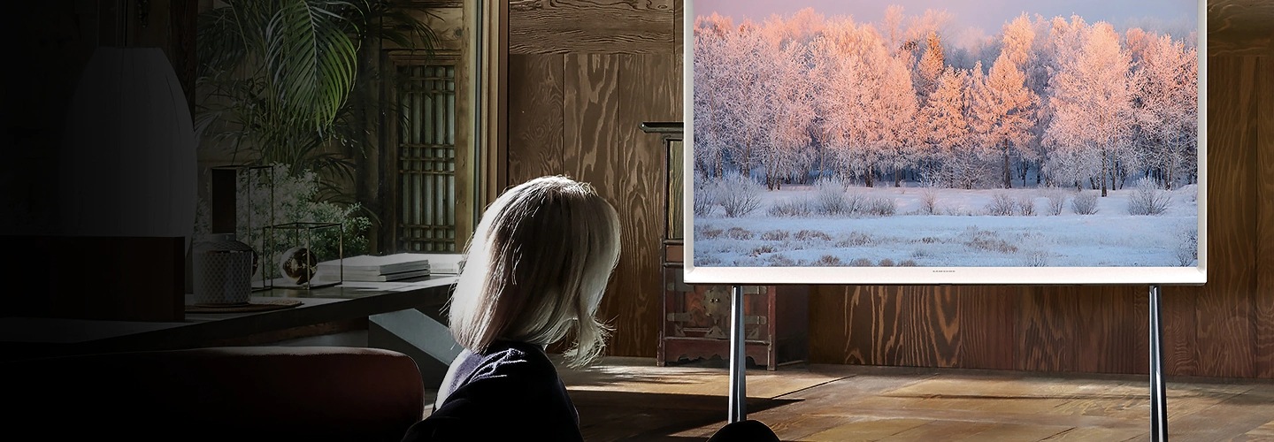 Tecnologia The Serif 2022 - QLED e Som | Samsung Brasil