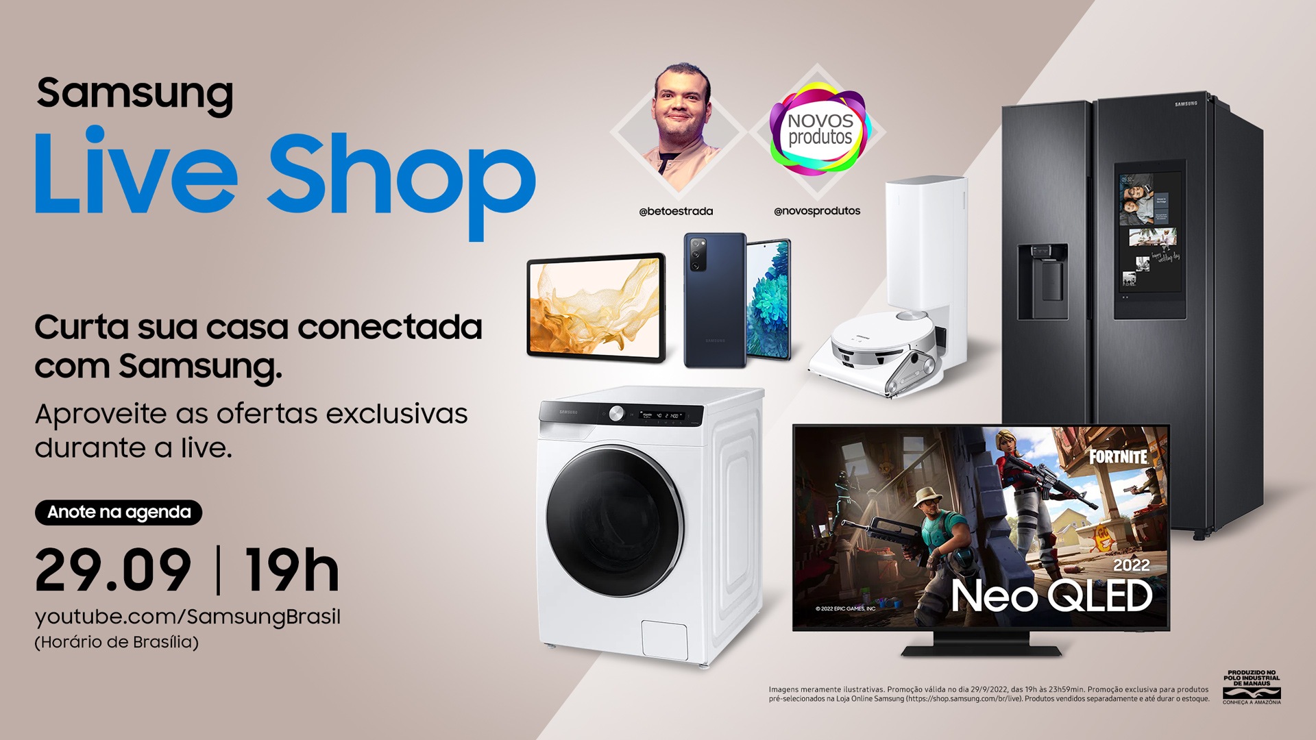 Samsung Live Shop | Samsung Brasil