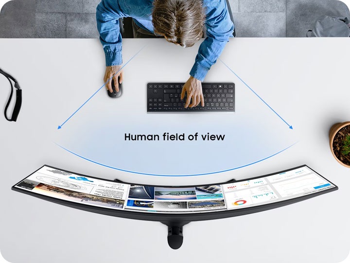 Qual é o melhor monitor Samsung curvo | Samsung Brasil